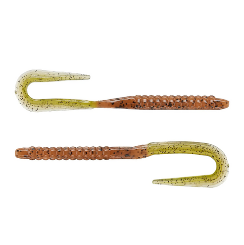 Zoom U Tail Worm - 6" – Bounty Hunters Custom Bait & Tackle
